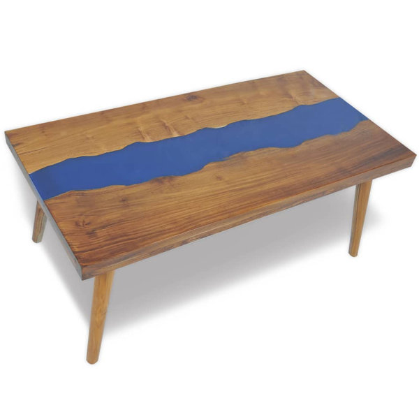 World Menagerie Balen Solid Wood 4 Legs Coffee Table & Reviews ...