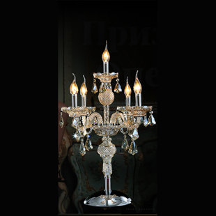 Astoria Grand Graf 65cm Brown Table Lamp | Wayfair.co.uk