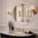 Dakota Fields Chelbe Wood Round Wall Mirror | Wayfair