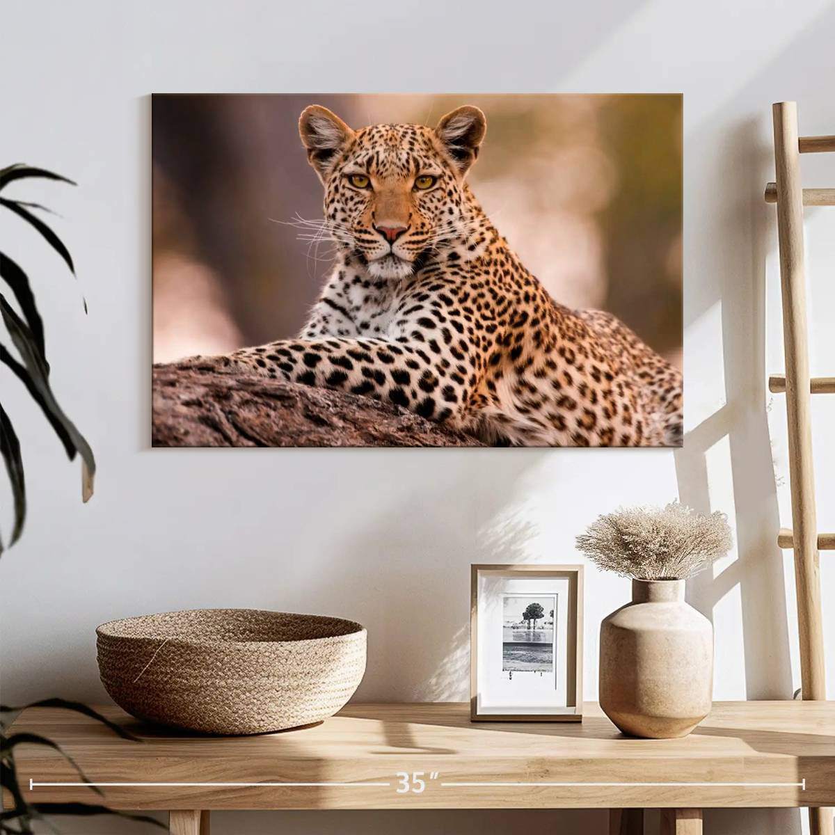 Ebern Designs Brampt Botswana Leopard | Wayfair