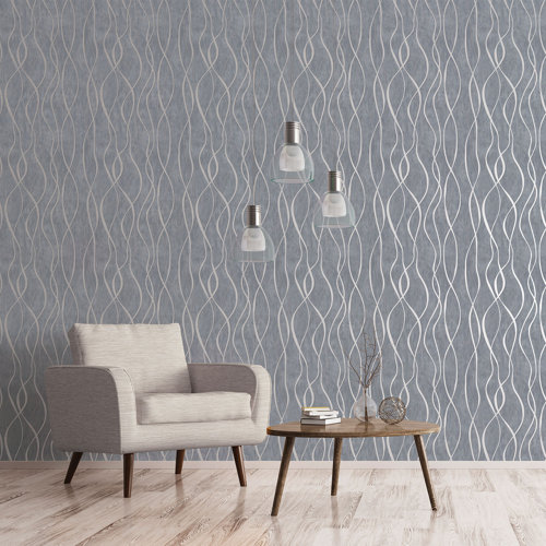 Abstract Roll Wallpaper You'll Love | Wayfair