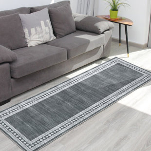 Blue & Gray & Silver Hallway Runners You'll Love | Wayfair