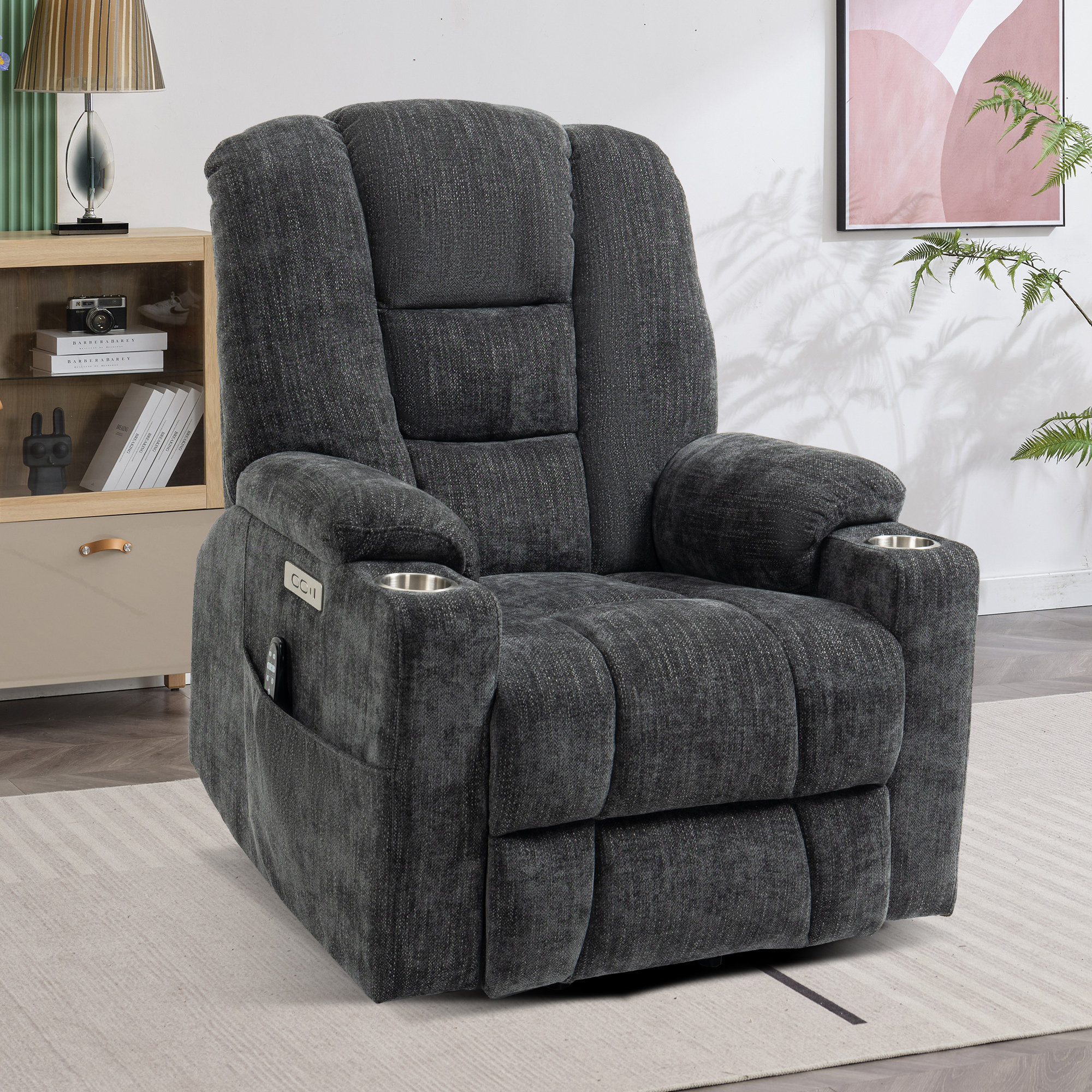 Ebern Designs Power lift chair Recliners Infinite Position Recliner ...