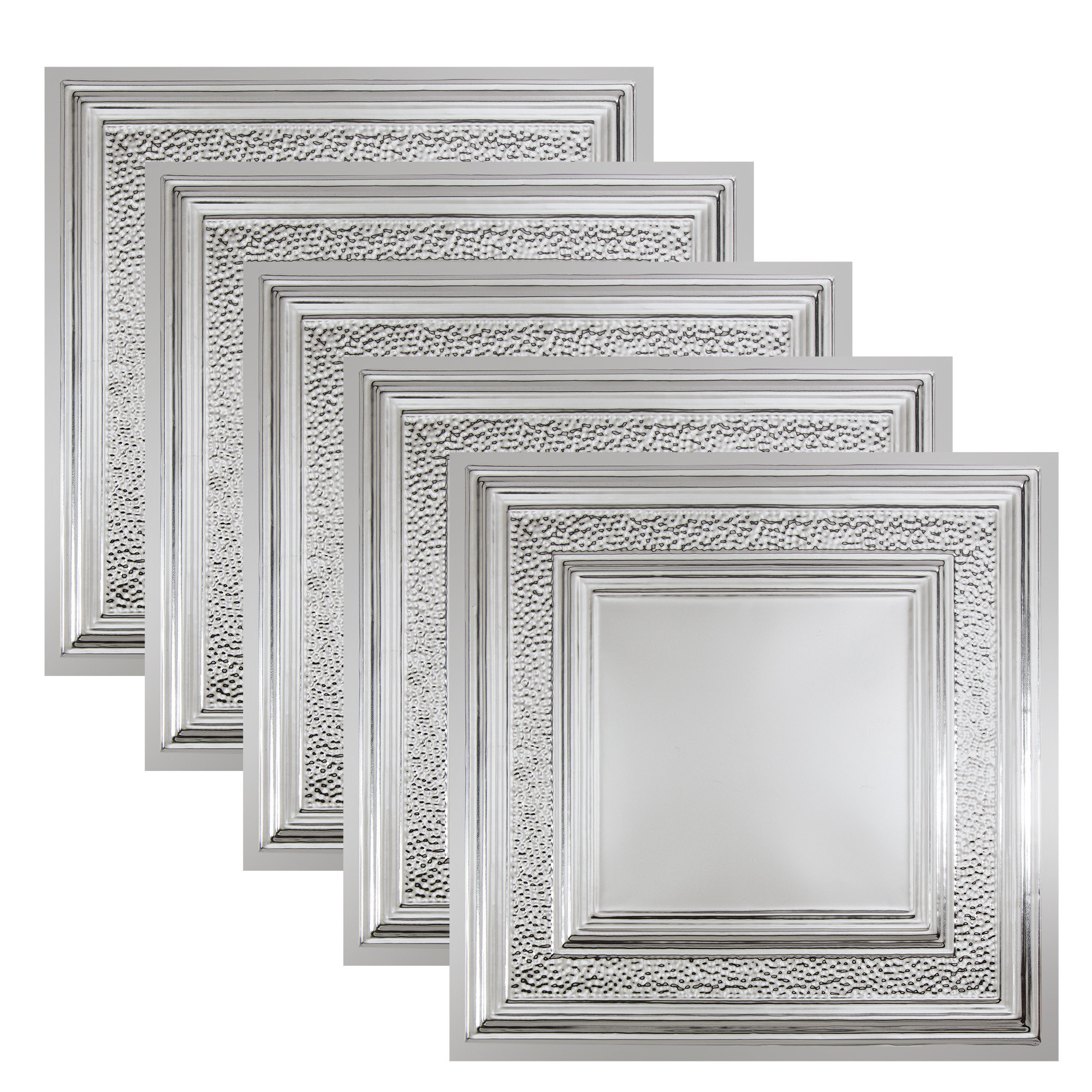 Great Lakes Tin Milwaukee Lay-In Ceiling Tile (Pack Of 5) - Wayfair Canada