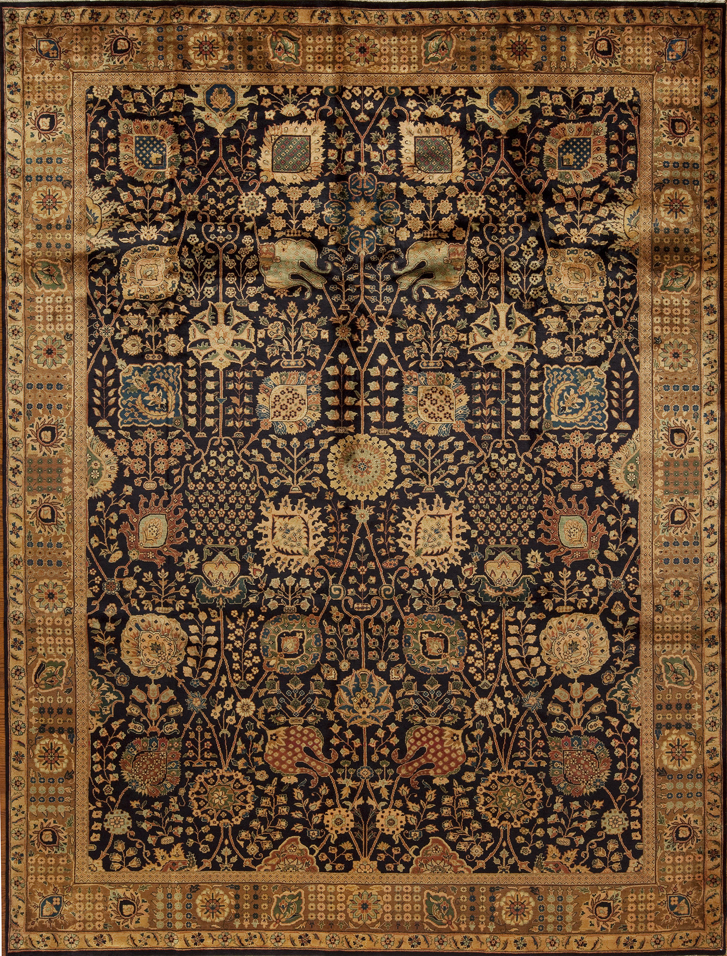 Samad Rugs New World Collection One-of-a-Kind 9.0 X 11.11 Area Rug ...
