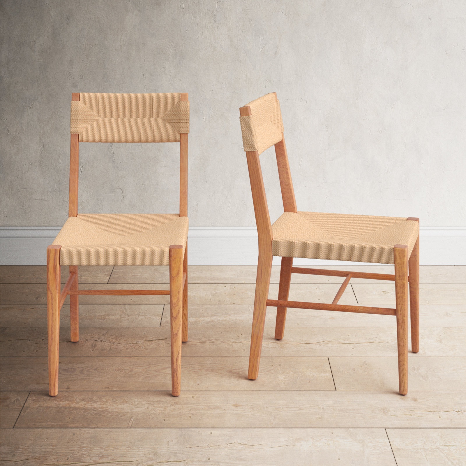 Birch Lane™ Gettysburg Solid Wood Solid Back Side Chair & Reviews | Wayfair