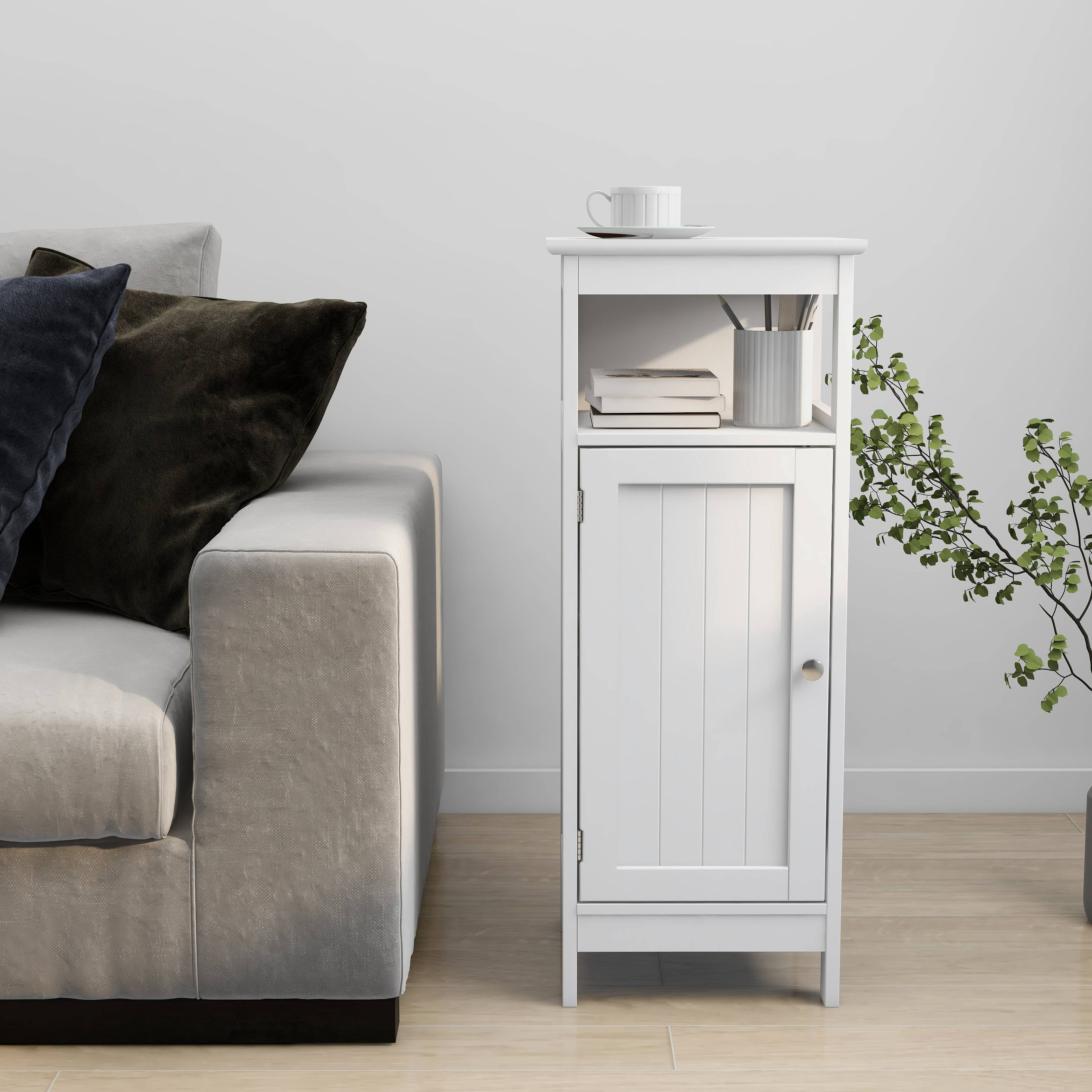 Winston Porter Modern Accent Cabinet Wood Cabinet Small Cabinets Corner ...