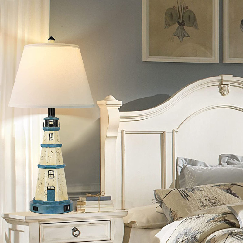 Longshore Tides Arsad Metal USB Table Lamp | Wayfair