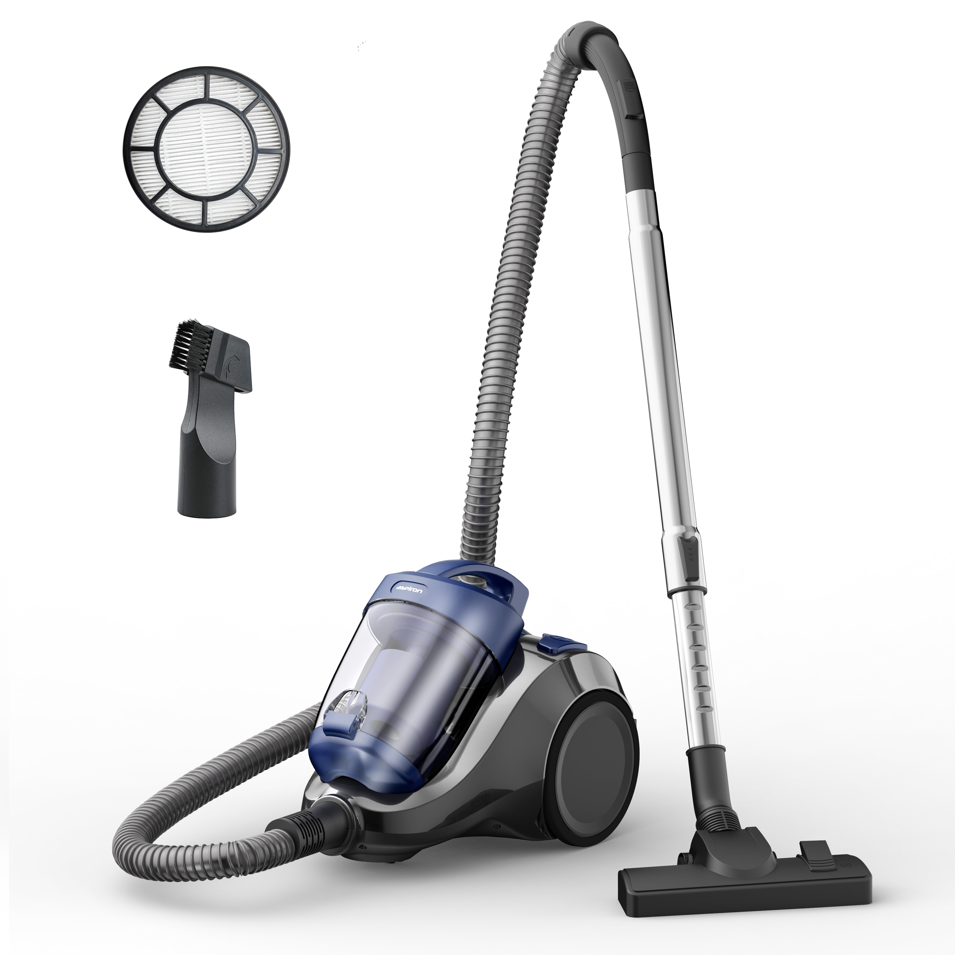 Paris Rhône Canister Vacuum Cleaner, 1000w Bagless Vacuum Cleaner, Anti ...