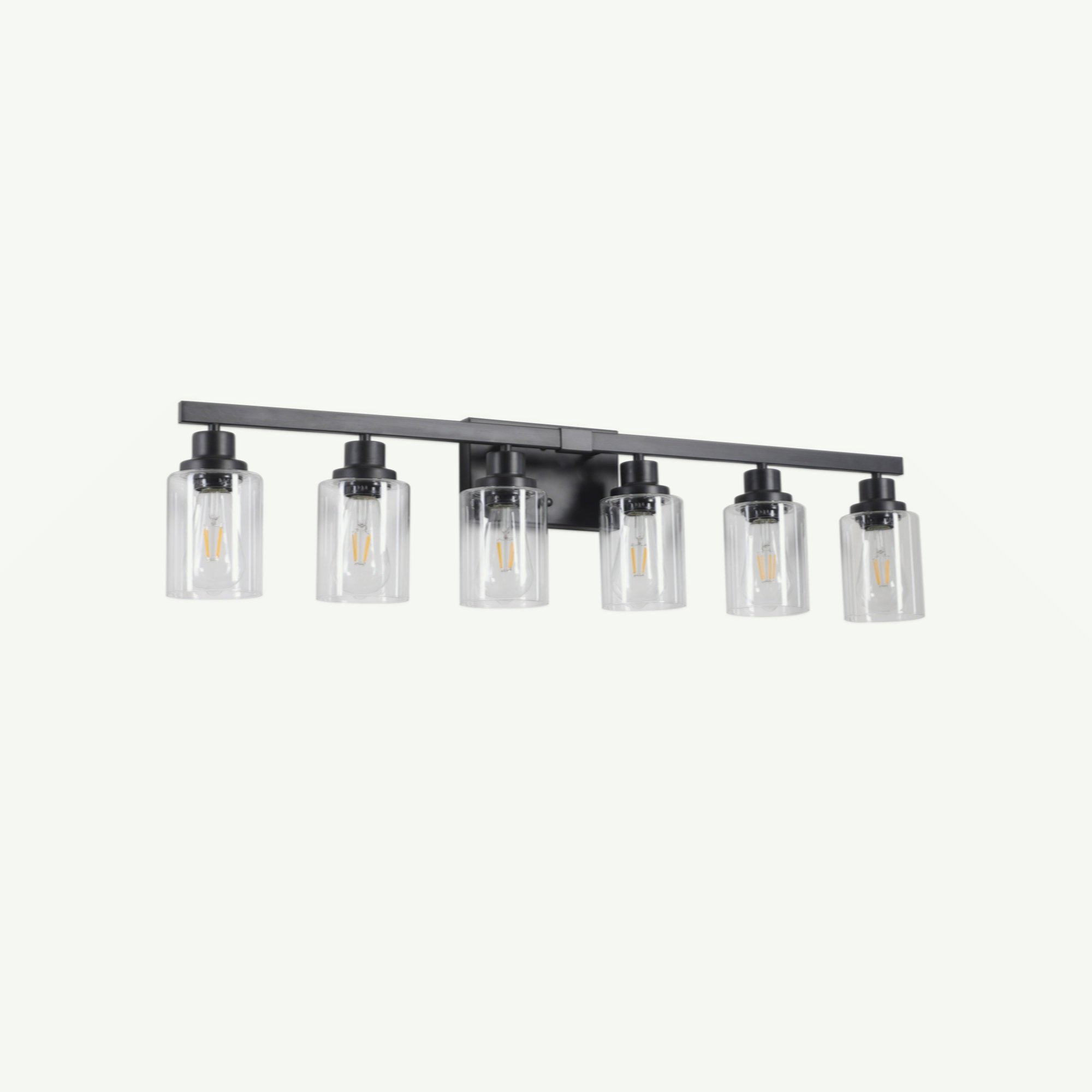 Breakwater Bay 6-Lights Farmhouse Vanity Lights Fixture Rustic Bathroom ...