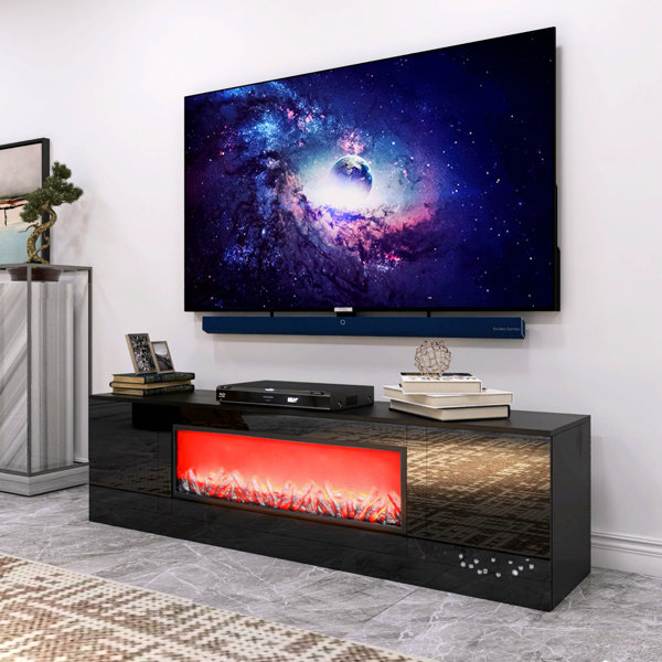 Ebern Designs Angellynn 70.87'' Media Console | Wayfair