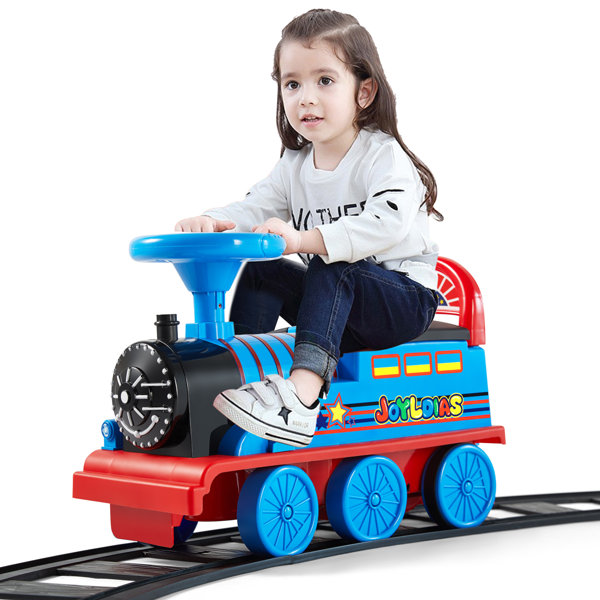 JOYLDIAS 6 Volt Trains Battery Powered Ride On & Reviews | Wayfair