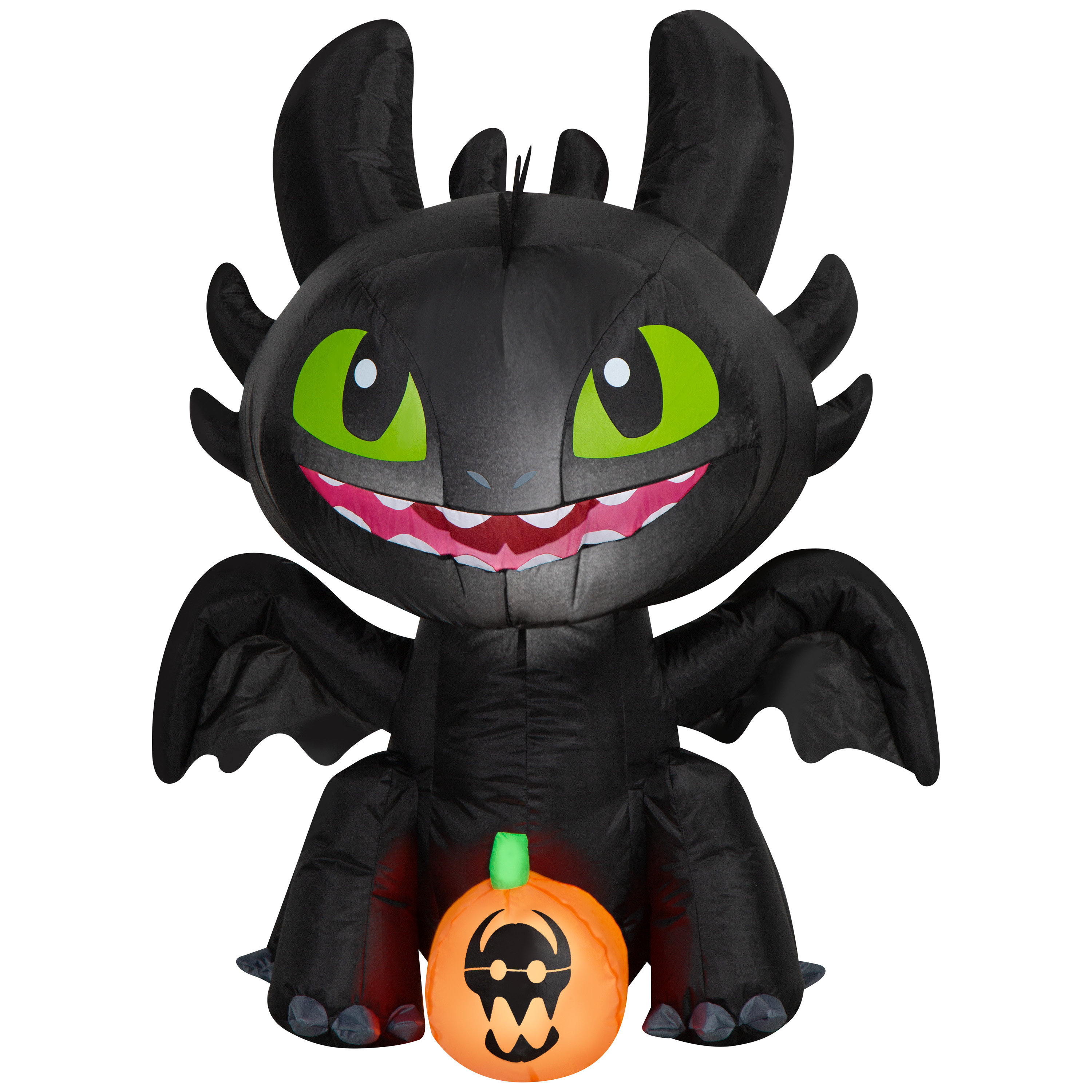 Gemmy Industries Airblown Stylized Toothless with JOL Universal | Wayfair