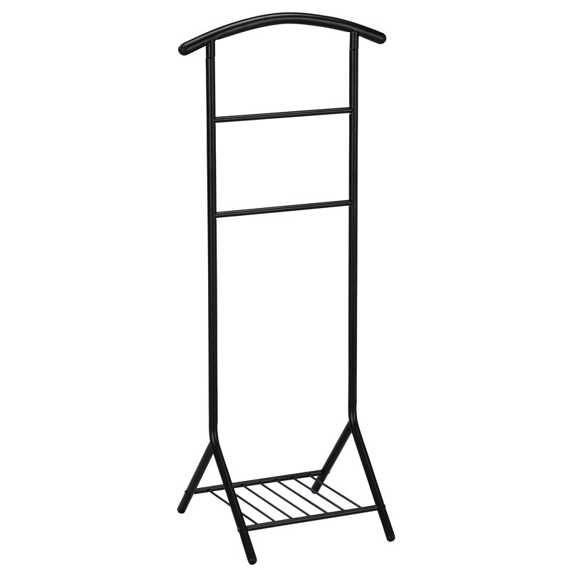 InRoom Designs Wardrobe Suit Valet Stand Organizer, Clothes Rack ...