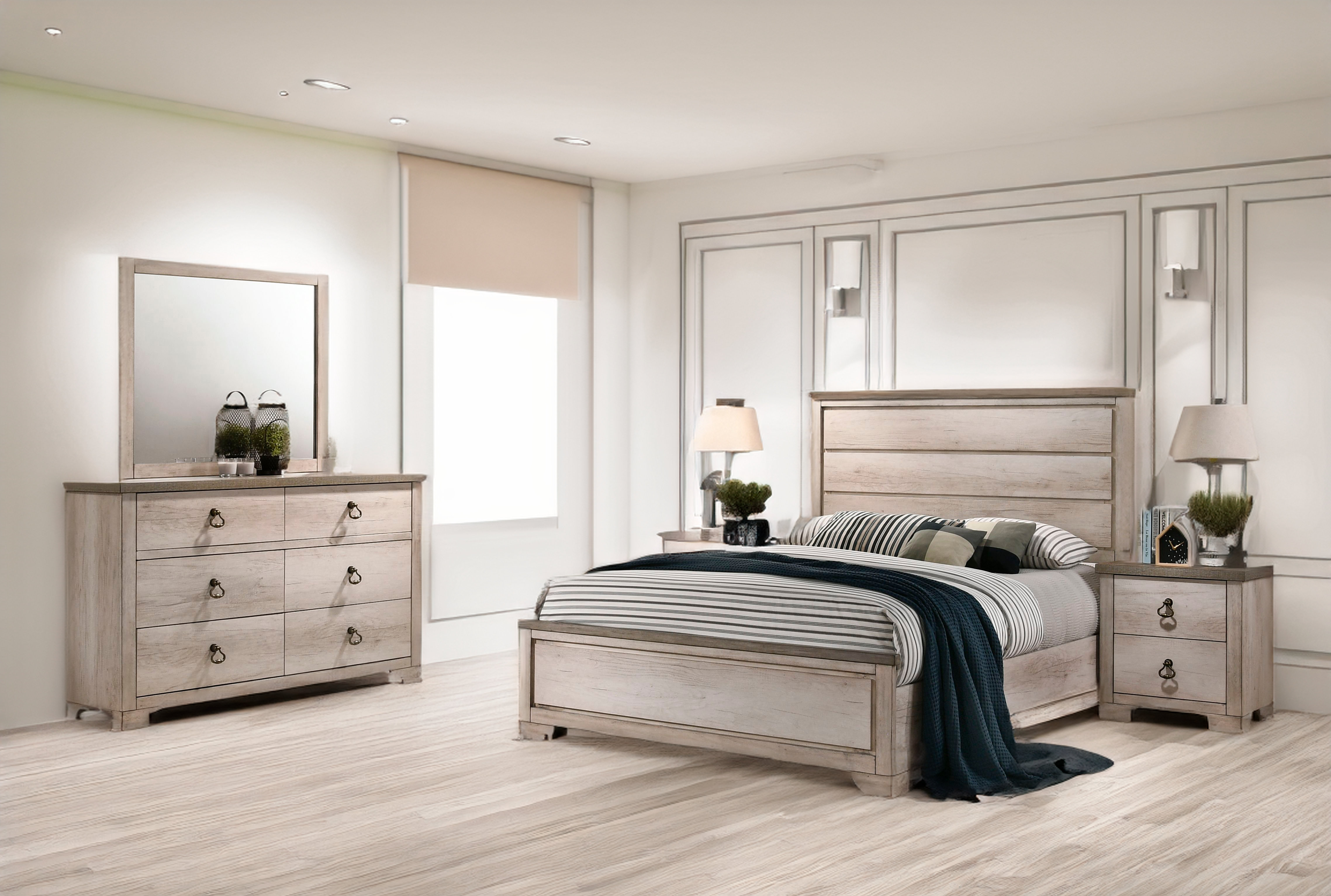 Winston Porter Jonila 5-2_Panel Bedroom Set | Wayfair