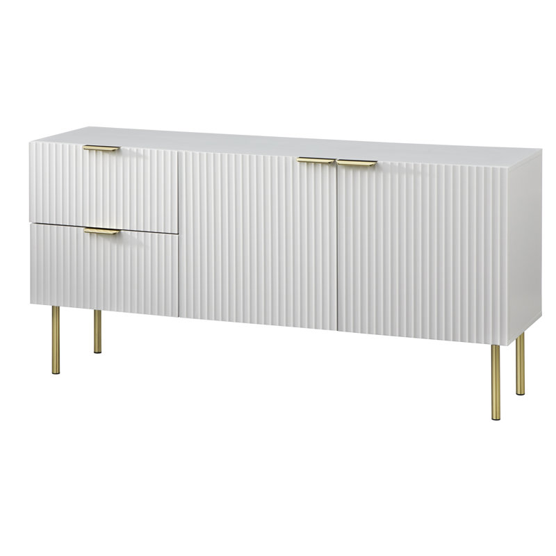 Mercer41 Jaycii 60" Wide 2 Drawer Sideboard | Wayfair