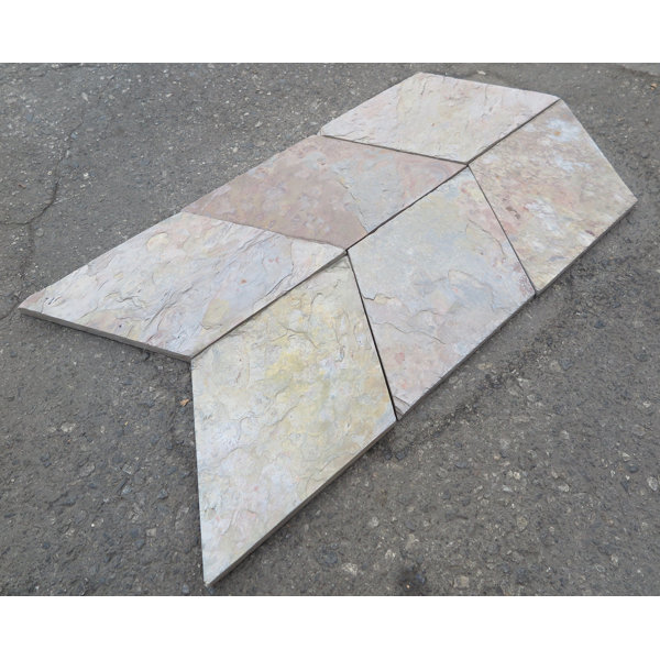 Stone & Tile Shoppe, Inc. Multi Color Classic Natural Cleft Face ...