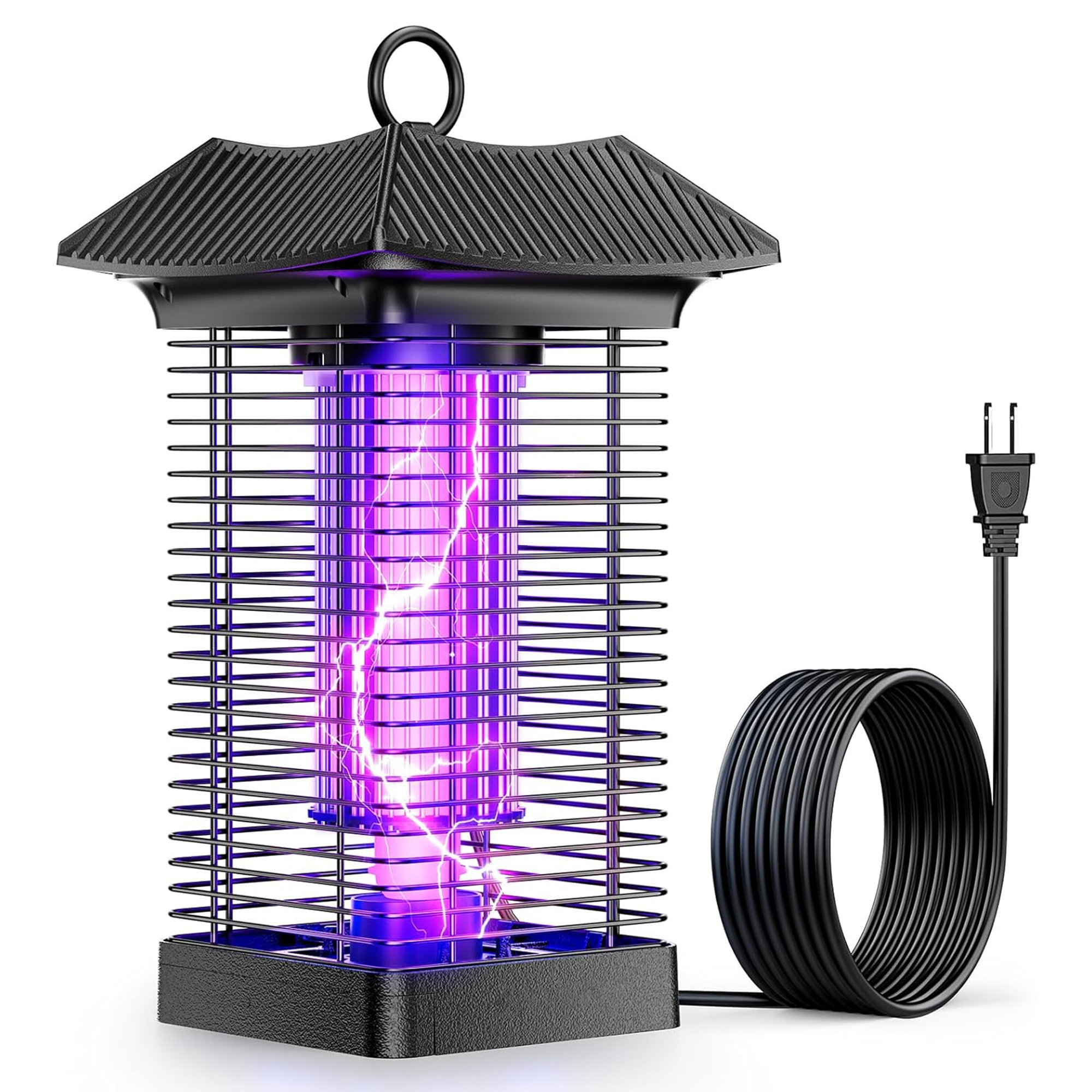 KIKLOG Indoor/Outdoor LED Bug Zapper | 6.5ft, HV | Durable & Energy ...