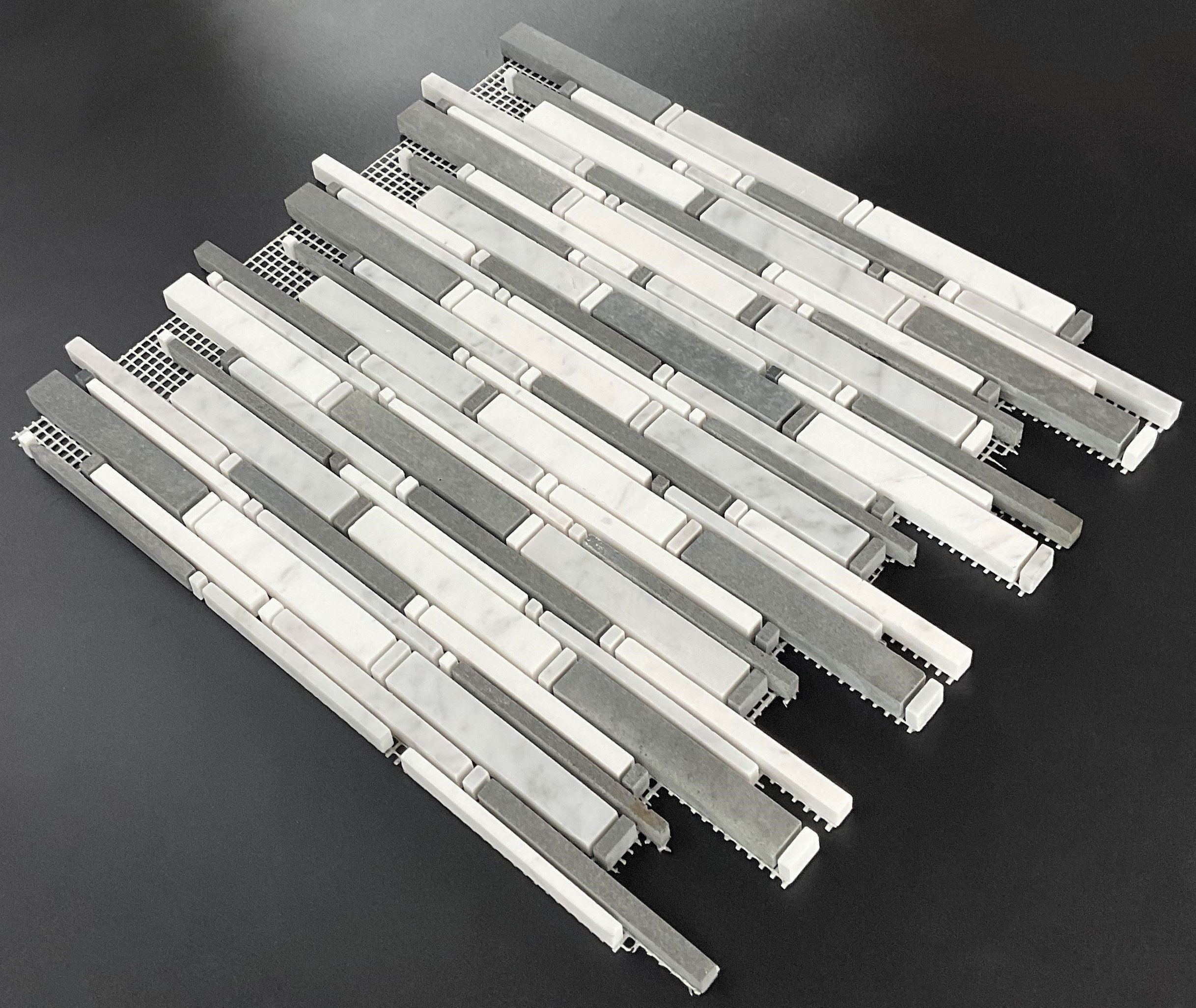 ES Stone Natural Stone Linear Mosaic Wall & Floor Tile | Wayfair