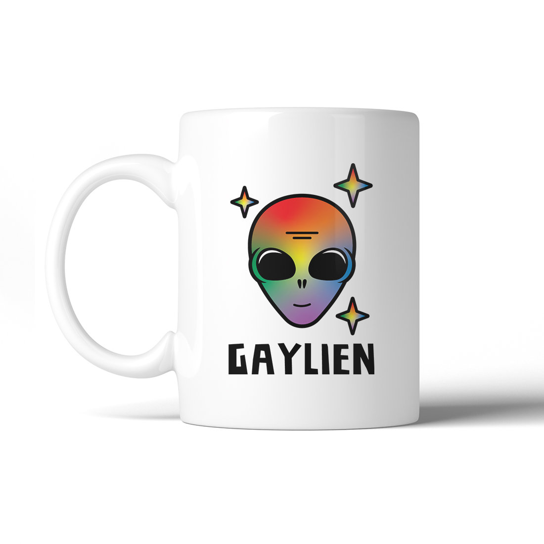 Latitude Run® Gaylien Alien Coffee Mug | Wayfair