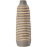 Beachcrest Home™ Dutton Brown Seagrass Handmade Braided Decorative Vase ...