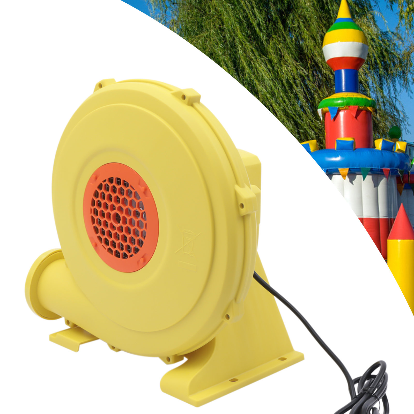 YaoTown 750W(1HP) Blower, Perfect for Inflatable Bounce Houses, Bouncy ...