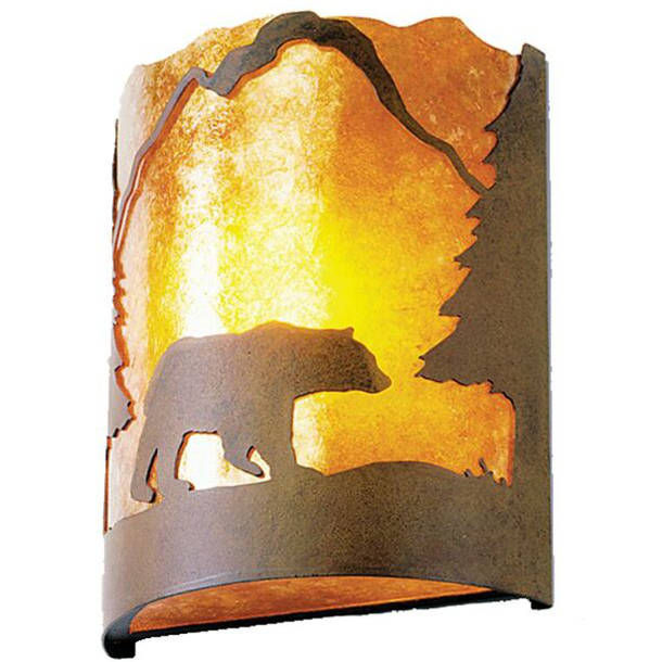Steel Partners Timber Ridge Flush Mounted Sconce - Wayfair Canada