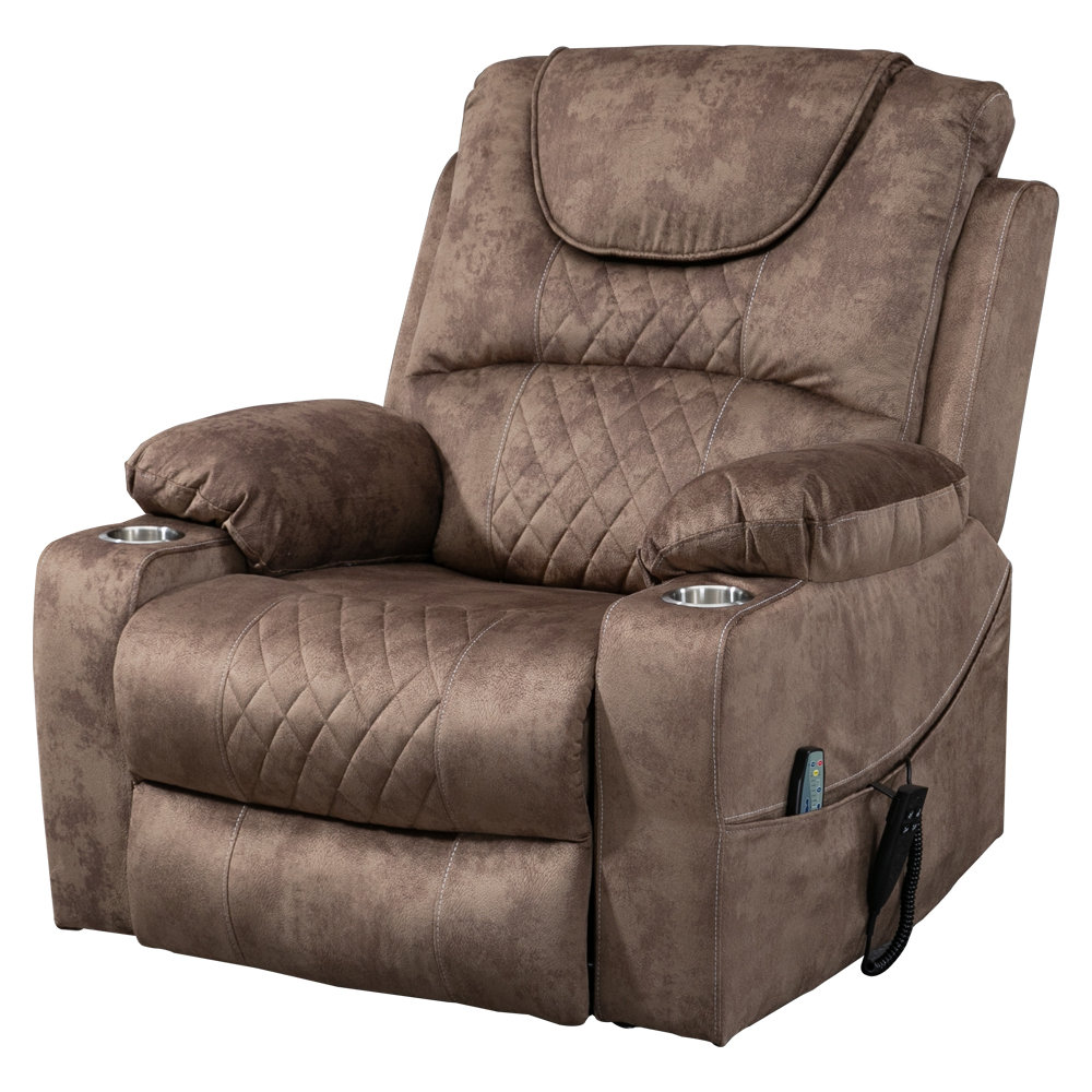 Lark Manor™ Infinite Position Power Lift Chair Recliner Dual Motor ...