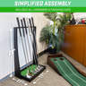 Gosports Premium Wooden Golf Putter Stand, Holds 6 Clubs - Black ...