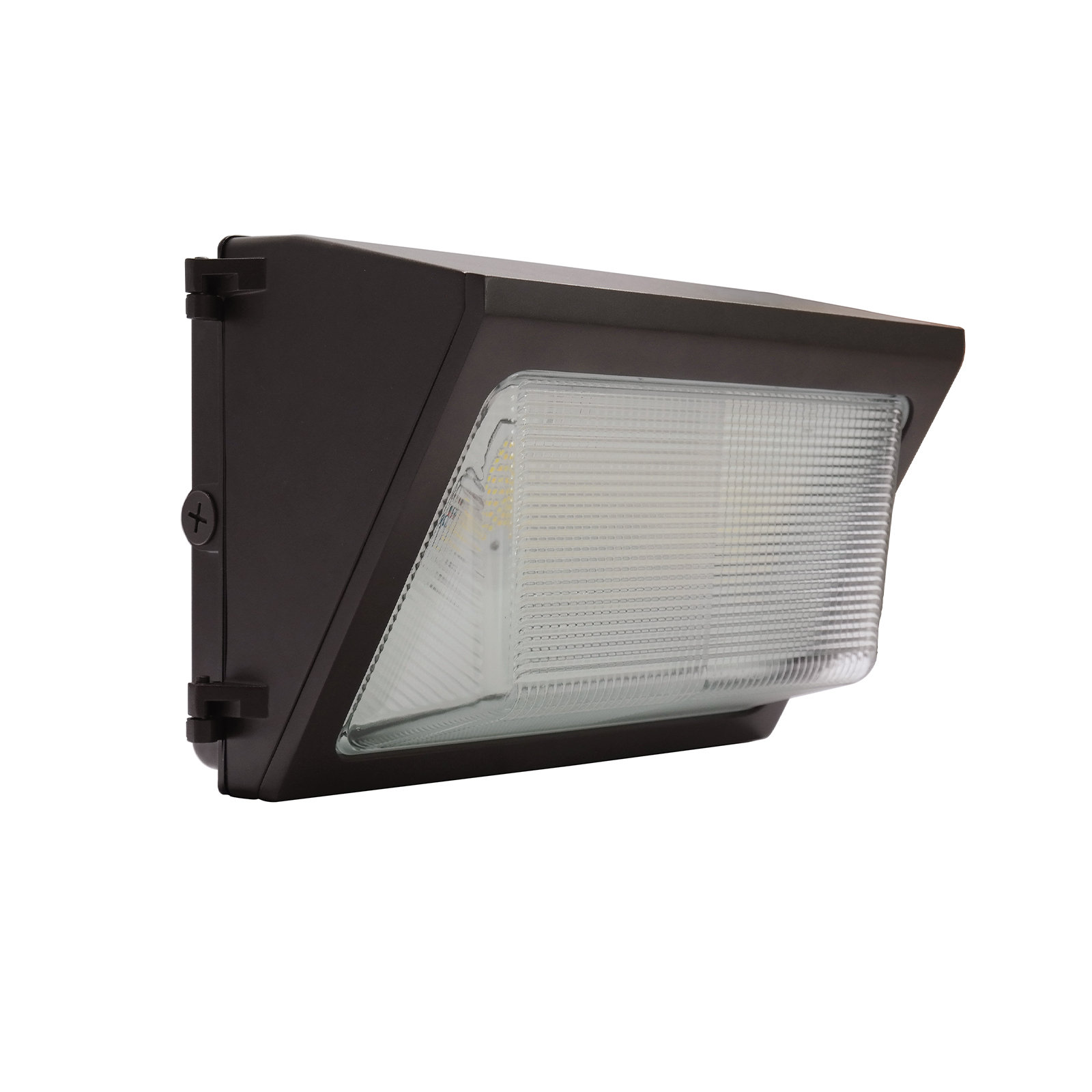 RUN BISON 170-Watt Equivalent Integrated Outdoor LED Wall Pack, Up To ...