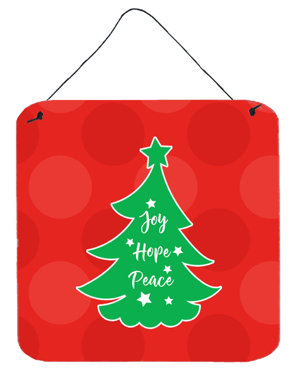 The Holiday Aisle® Christmas Tree Gloss Sign | Wayfair
