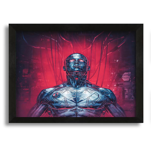 Maturi Cyborg Recharge - Picture Frame Graphic Art on Canvas | Wayfair ...
