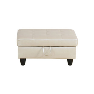Rectangle Storage Ottomans You'll Love | Wayfair