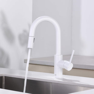 White Kitchen Faucets | Wayfair