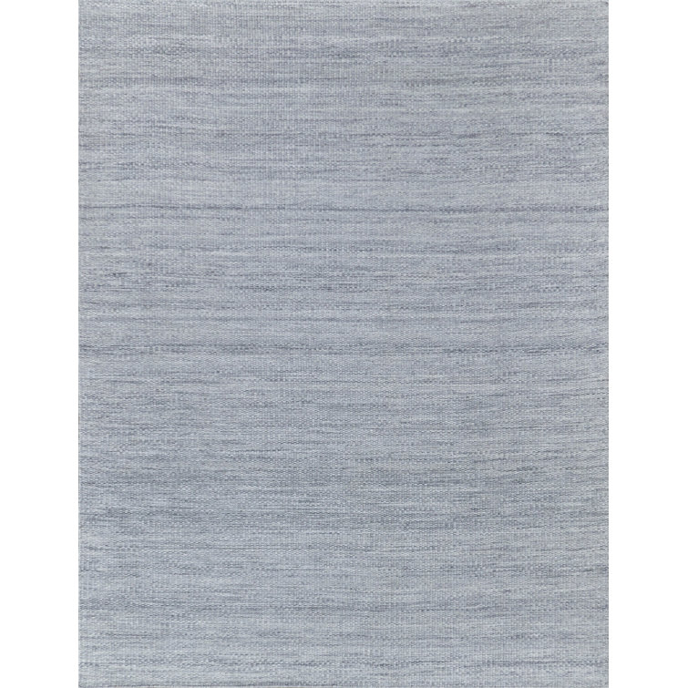 Exquisite Rugs Loro Handmade Flatweave Light Silver Area Rug | Wayfair