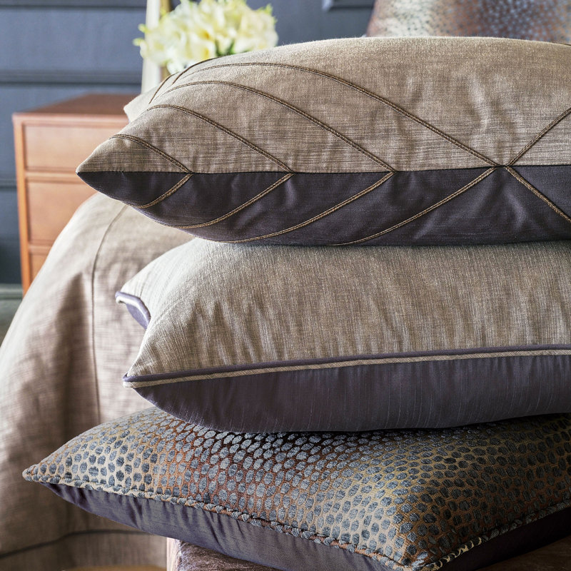 Eastern Accents Priscilla Cotton Blend Lumbar Rectangular Pillow Cover ...