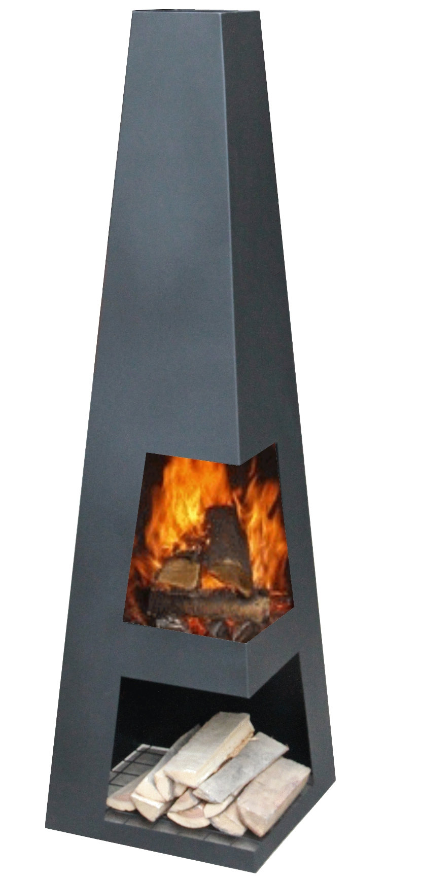 Dakota Fields Hendry Steel Chiminea & Reviews | Wayfair.ie