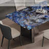 ALLNICEDT Modern Luxury Microlite Stone Dining Table | Wayfair