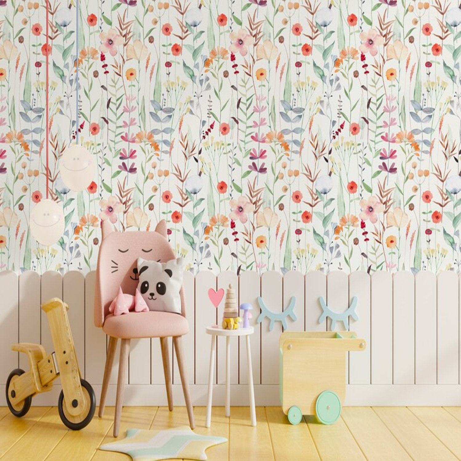 Red Barrel Studio® Watercolor Wildflower Whimsy | Wayfair