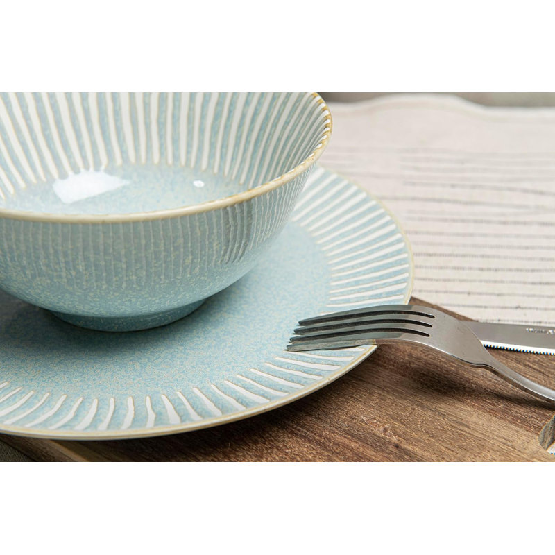 Latitude Run® Ceramic Dinnerware Sets of 12 | Wayfair