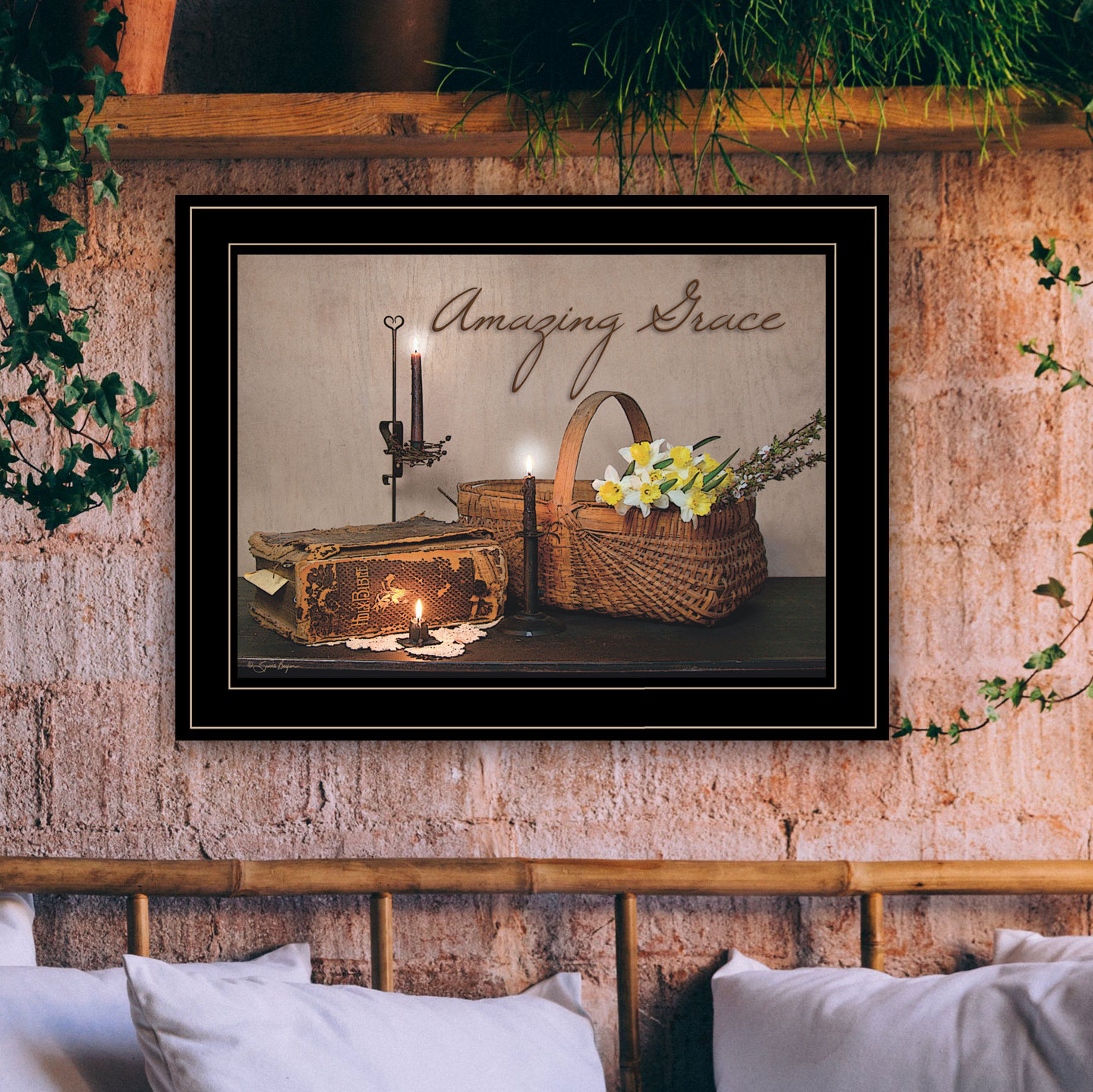 Gracie Oaks Amazing Grace Framed Wall Art for Living Room, Home Wall ...