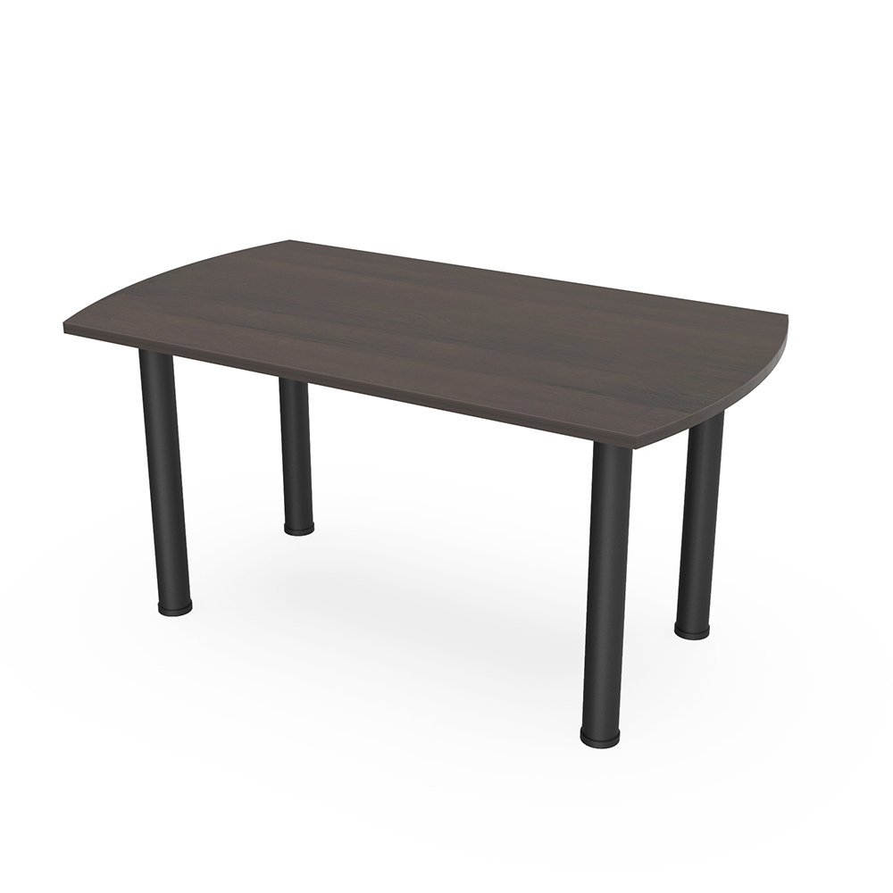 Skutchi Designs, Inc. 5 Ft Arc Rectangle Conference Table with Post Leg ...