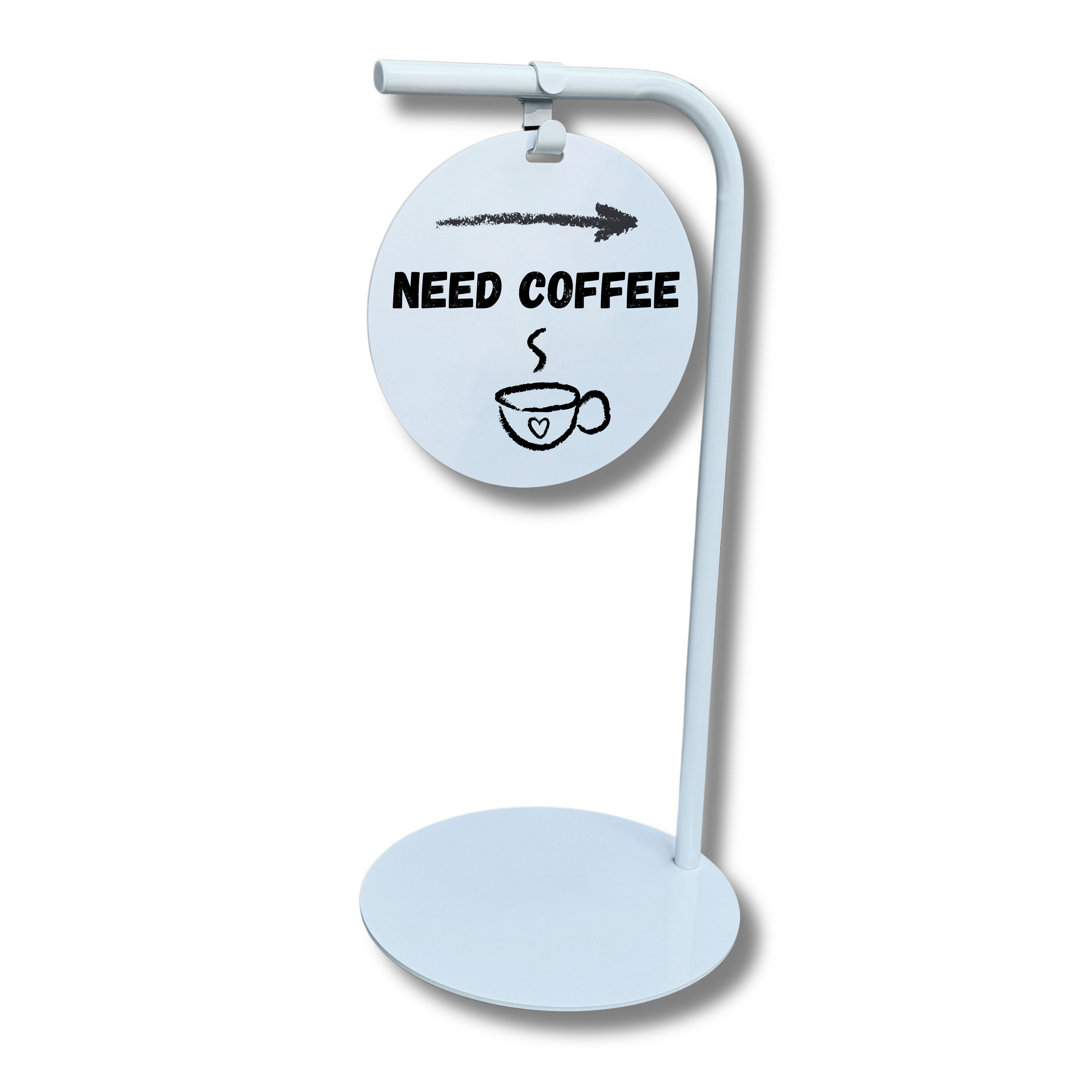 CONTEMPORARY MARKS Pathway Sidewalk Minimalist Style 14X30 Chalkboard ...