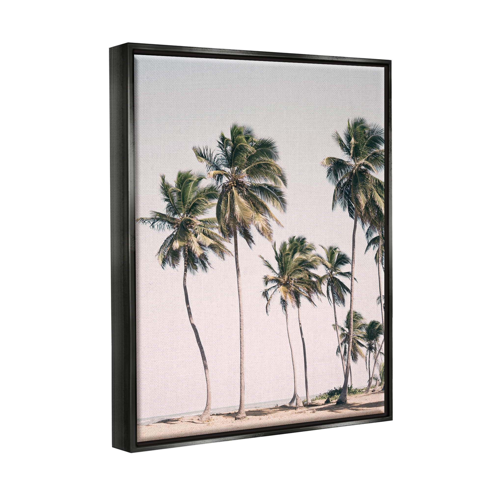 Stupell Industries Windblown Palm Trees Canvas Wall Art Design by Sisi ...