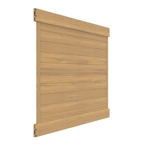 Barrette Outdoor Living Horizontal Fence Cypress Vinyl Privacy Panel ...