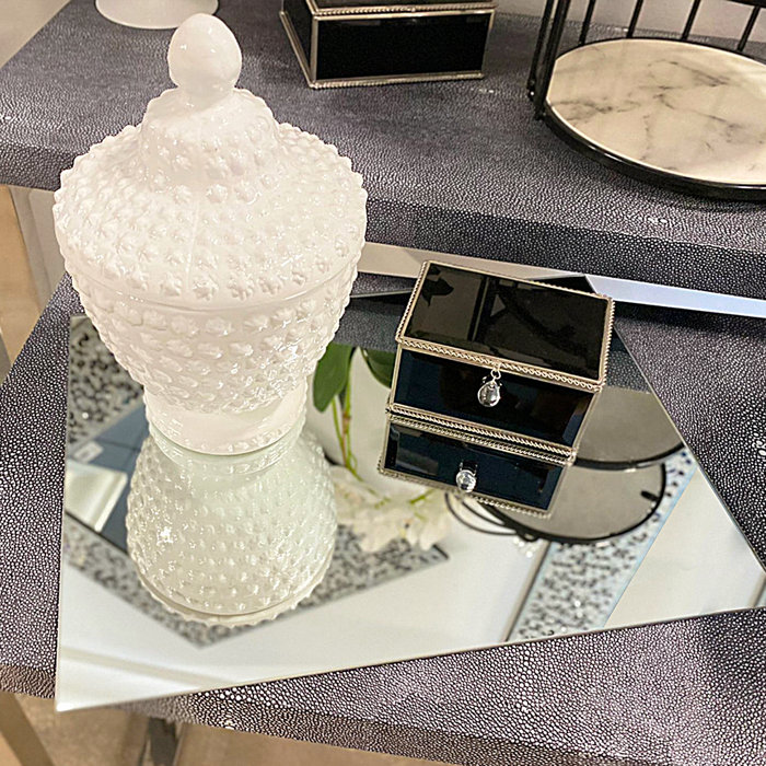 House of Hampton® Krish Glass Decorative Box & Reviews | Wayfair