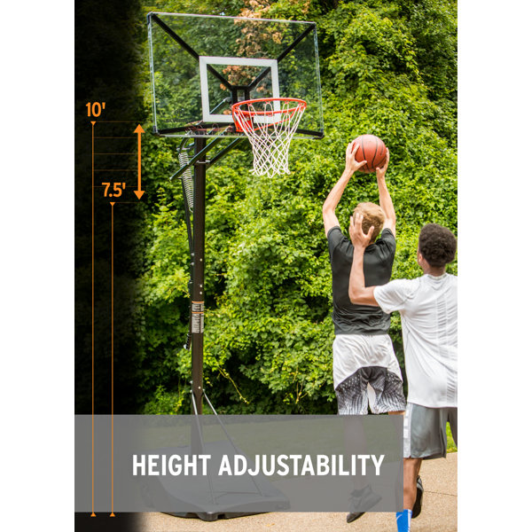 Silverback NXT 50 Portable Basketball Hoop & Reviews | Wayfair