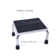 Medline Chrome Footstool With Rubber Mat | Wayfair