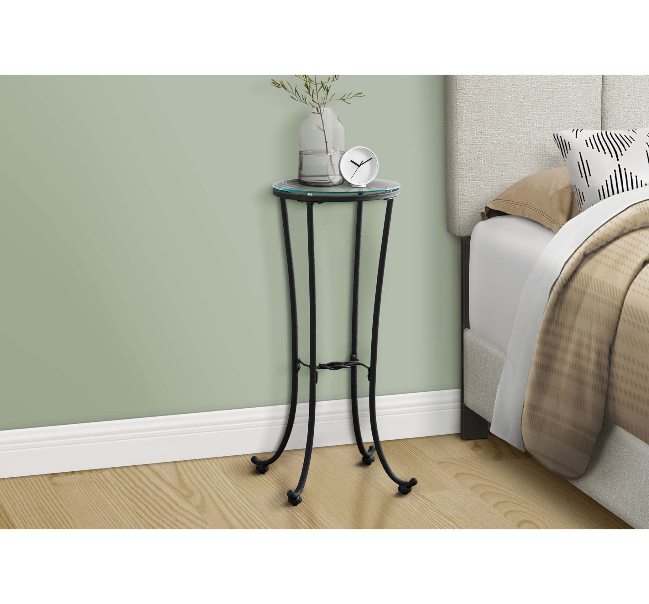 Lark Manor Accent Table, Small Round Side Table - Wayfair Canada