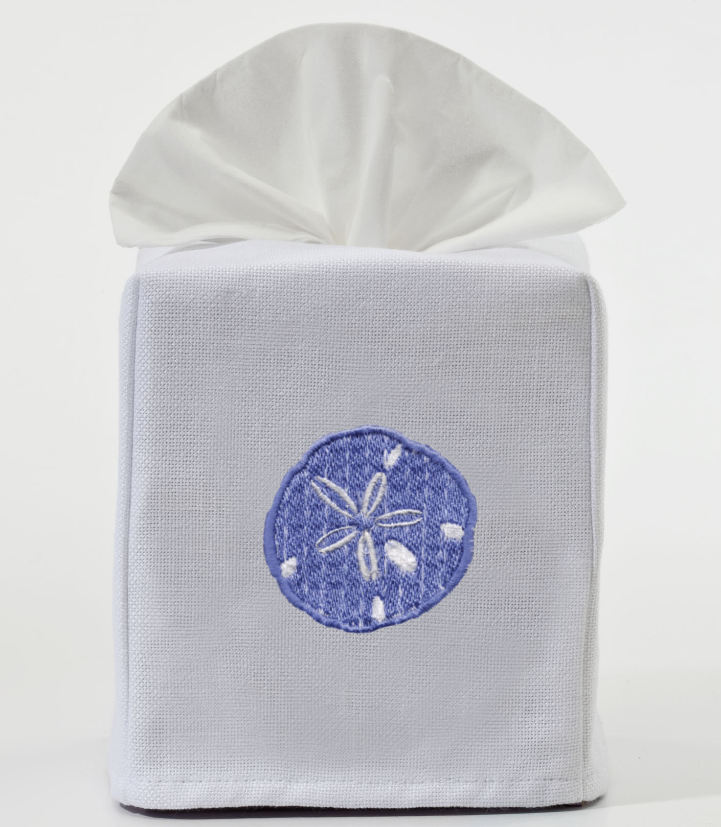 Highland Dunes Roopville Sand Dollar Tissue Box Cover | Wayfair